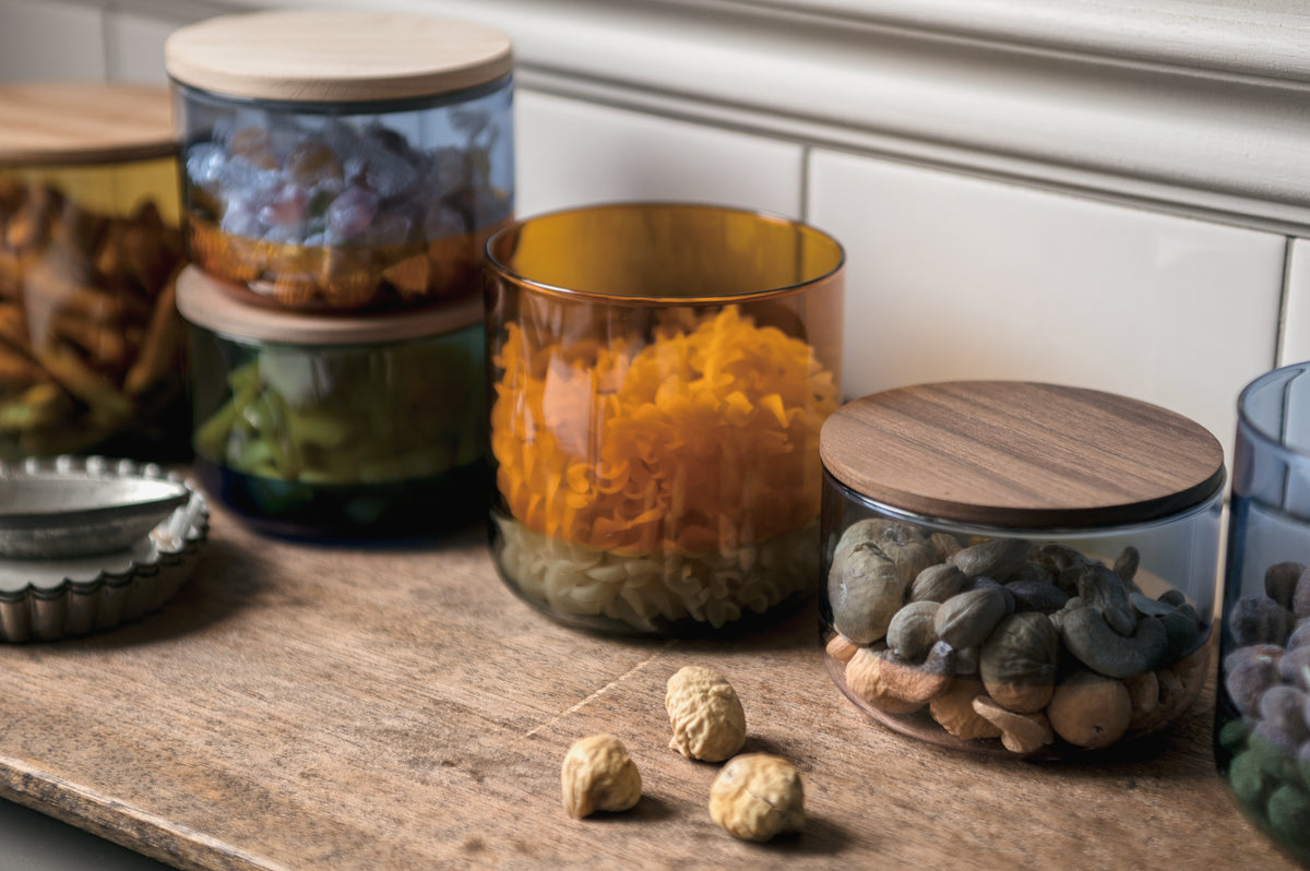 Amabro Japan - Two Tone Canister Large - Blue x Green – Studio Yono