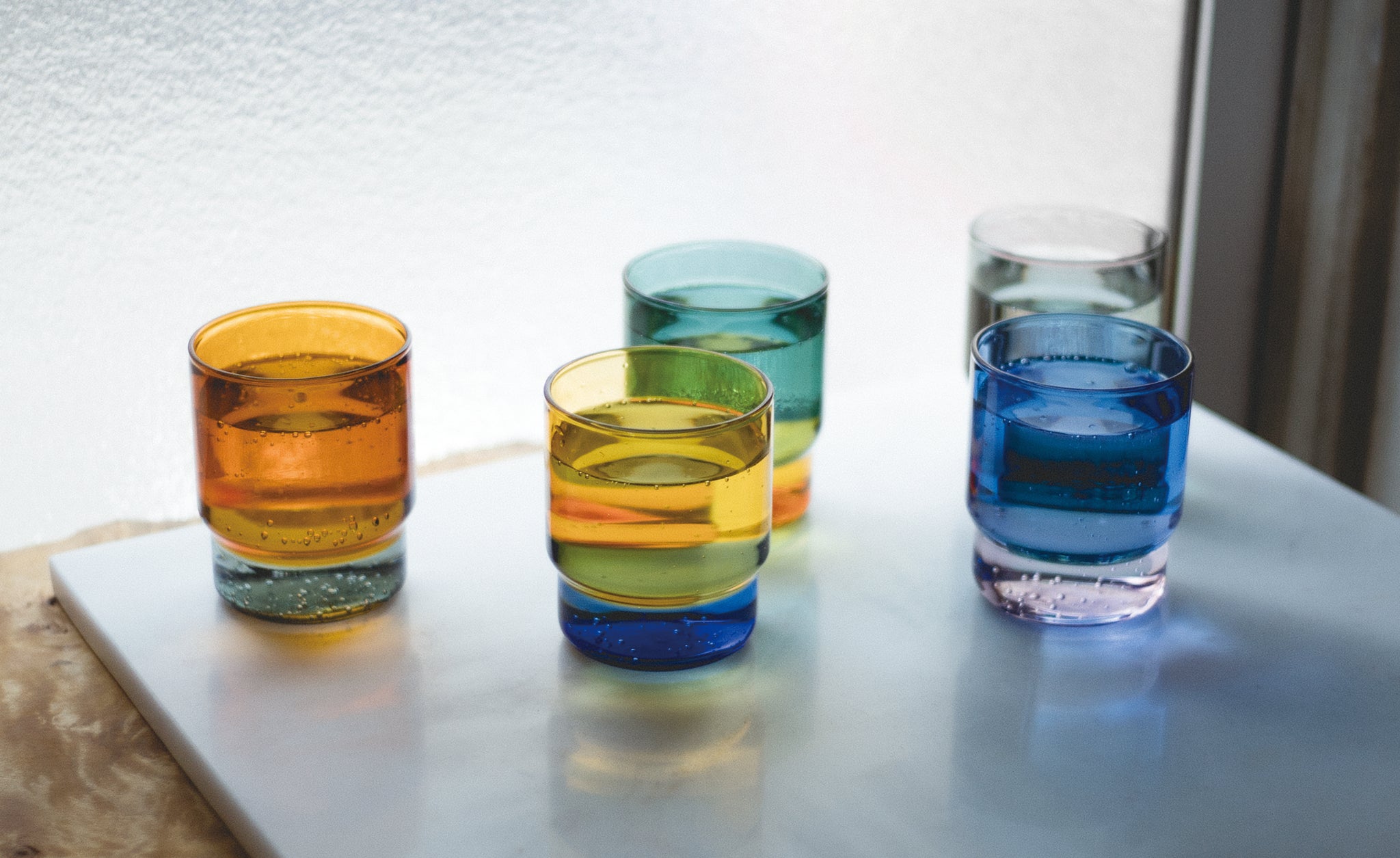 Amabro Japan - Two Tone Stacking Cup - Blue x Pink – Studio Yono